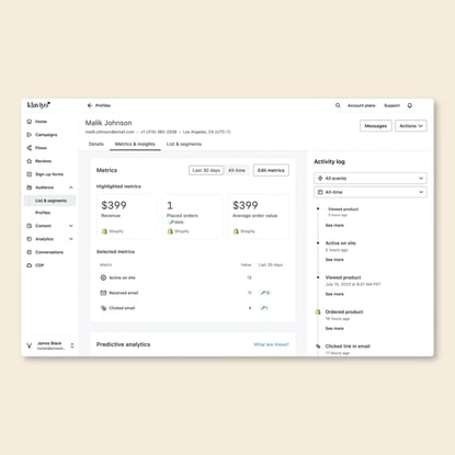 Klaviyo CDP: A New Customer Data Platform for Enterprise Brands